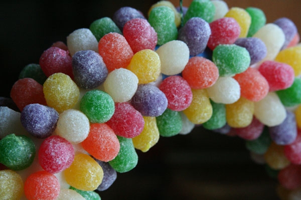 How to Make a Gumdrop Wreath « Lifenut